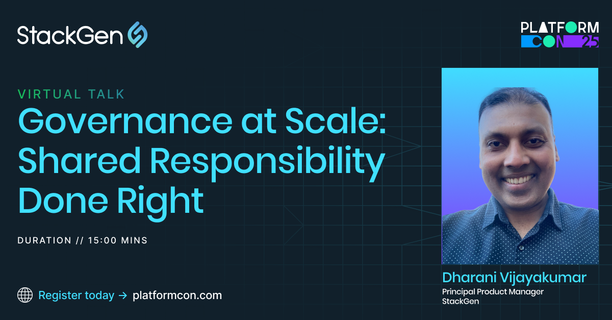 Governance at Scale: Shared Responsibility Done Right