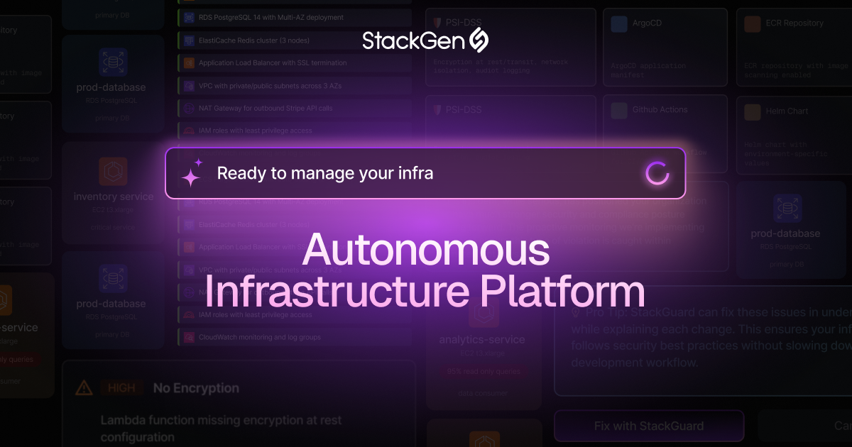 Aiden DevOps Agent | Automate Operations and Resolve Incidents Faster | StackGen